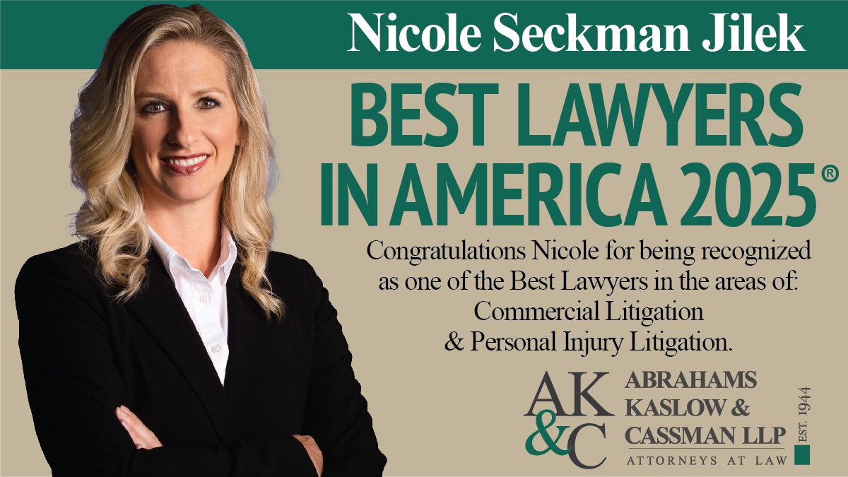 Nicole Seckman Jilek recognized as a Best Lawyers in America 2025®